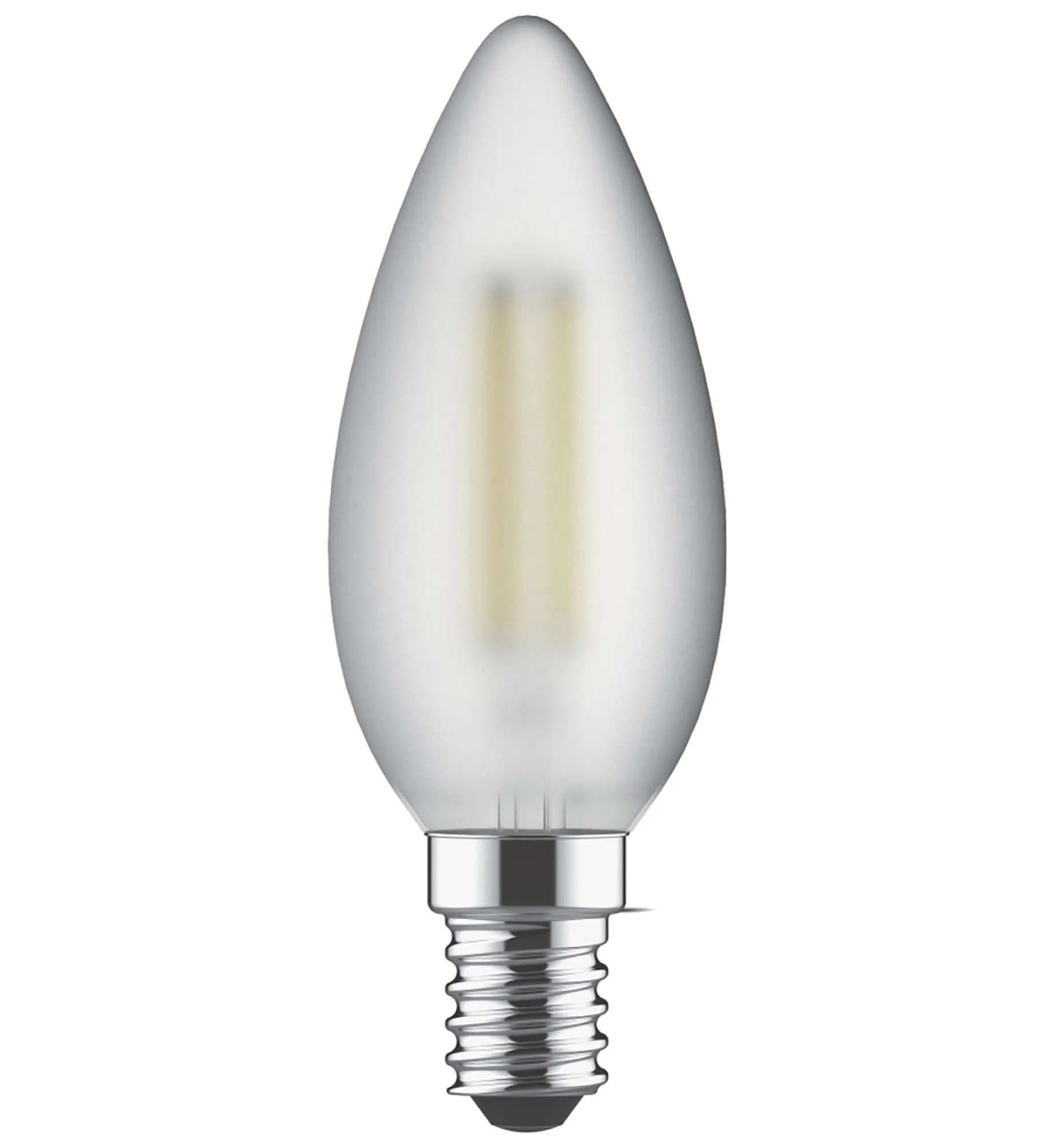 763431133 Value Classic Luxram Value Classic LED Candle E14 4W 2700K 470lm - Inspired Lighting Ltd.